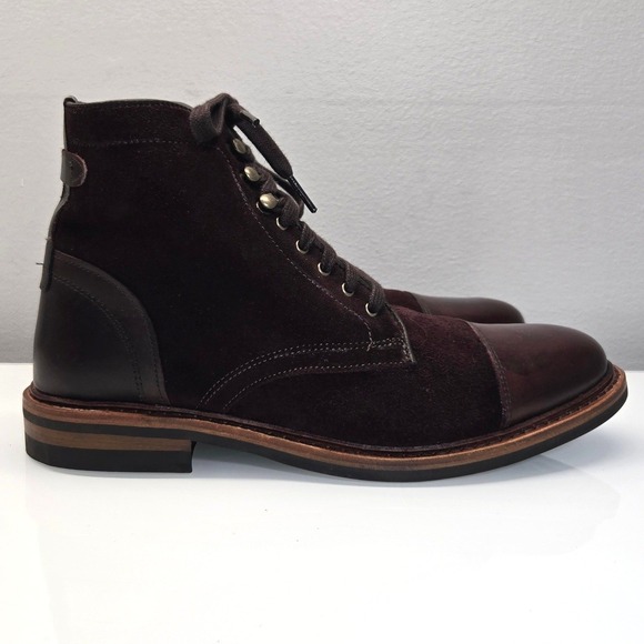 Allen Edmonds | Shoes | Allen Edmonds Landon Cap Toe Boots 8d Oxblood ...